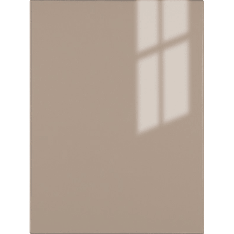 MDF-Tür SENOSAN Hochglanz / Cappuccino SCR 7498